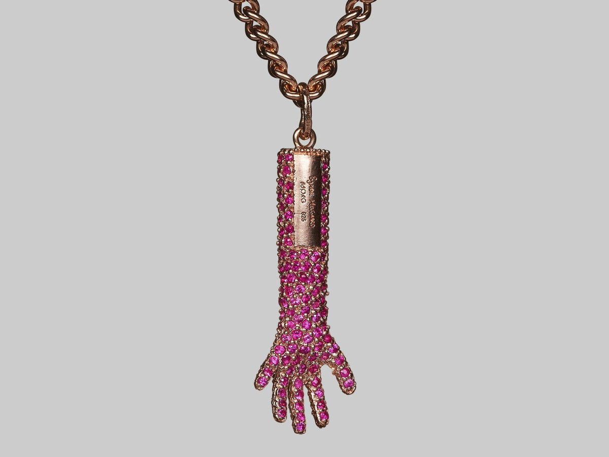 Mamma's Arm (hot pink sapphire) – Bjørg Jewellery