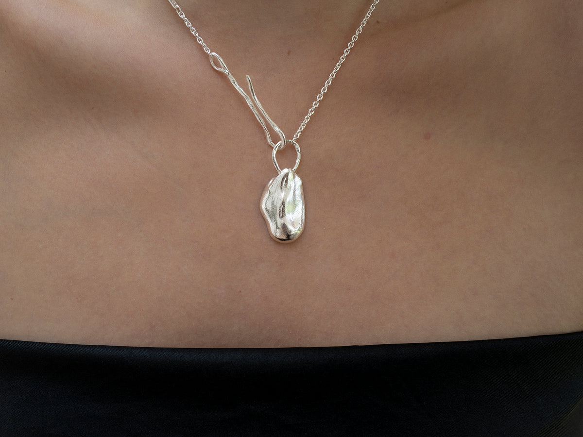 Luminous Wanderer Silver necklace – Bjørg Jewellery