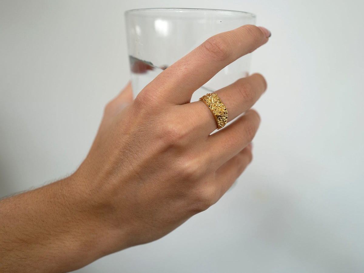 Far Side of The Moon ring – Bjørg Jewellery